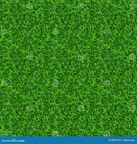 Seamless Grass Vector Texture Stock Vector Illustration Of Closeup