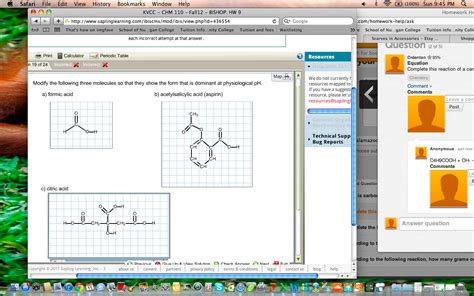 Solved Modify The Following Three Molecules So That They Chegg
