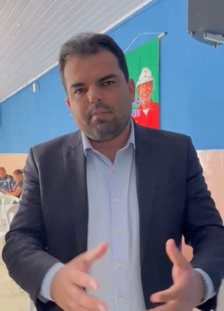 O vereador Álvaro Pires PMN participou na manhã desta segunda feira