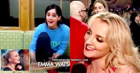 Emma Watson Emma Watsons Video Message To Evanna Lynch Dancing With The Stars Evannas
