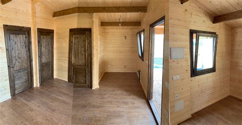 Susana con porche Casas de madera Yustas Cádiz