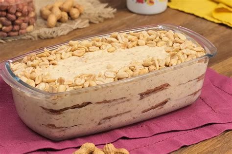 Pavê de Amendoim Prático e Irresistível Receita Rápido