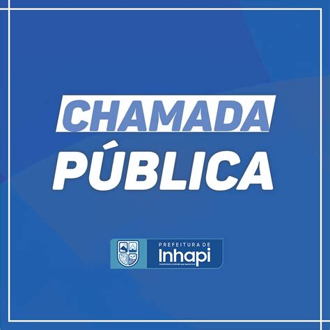 AVISO DE PUBLICAÇÃO CHAMADA PÚBLICA Nº 001 2022 AGRICULTURA