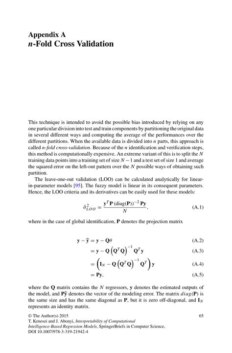 pdf interpretability of computational intelligence based regression models