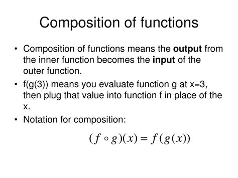 ppt 1 7 combinations of functions composite functions powerpoint presentation id 667894