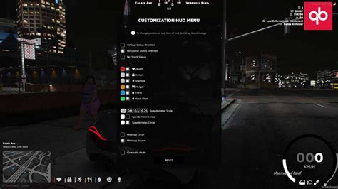 Fivem Hud QBCore Script