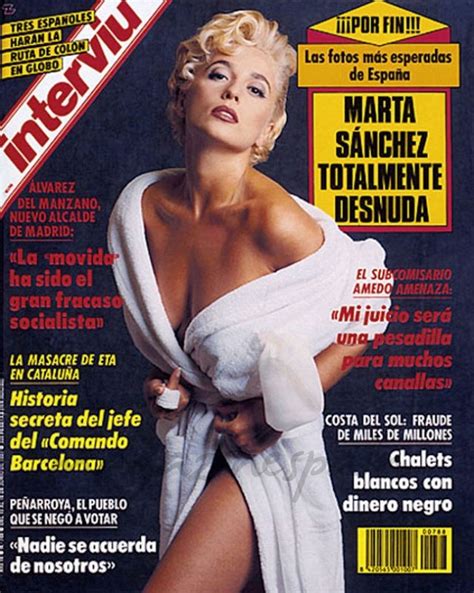 Así eran Así son Marta Sánchez 2008 2018 magazinespain