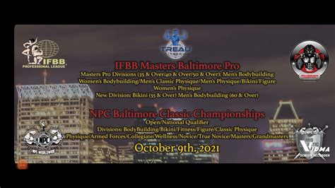 Ifbb Masters Baltimore Pro Youtube