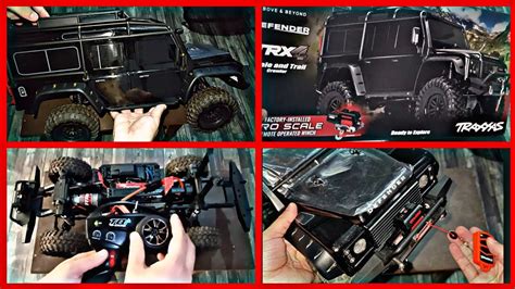 UNBOXING TRX 4 TRAXXAS 1 10 4WD LAND ROVER DEFENDER D110 DESERT
