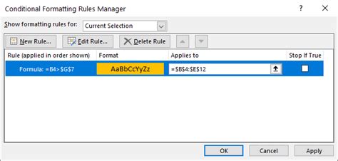 how to use conditional formatting in excel to highlight cells based on values in another cell