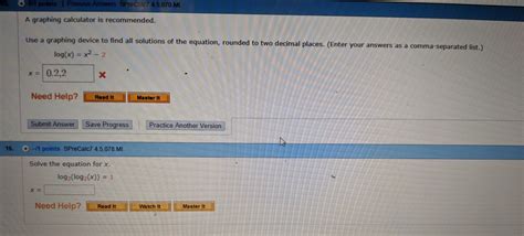 solved graphing calculator is recommended use a graphing