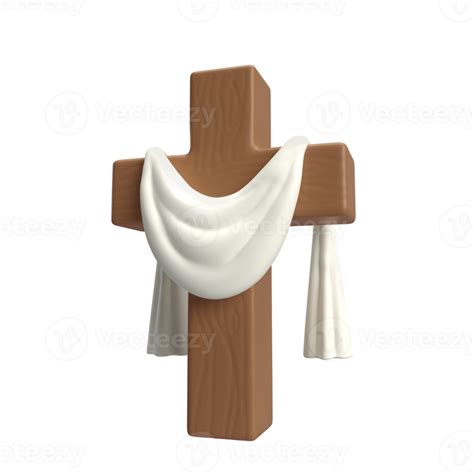 D Icono De Madera Cruzar Con Blanco Pa O Textil S Mbolo De El