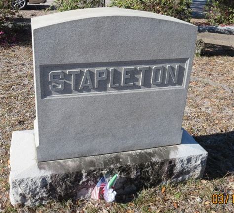 Walter William Stapleton 1908 1960 Find A Grave Memorial