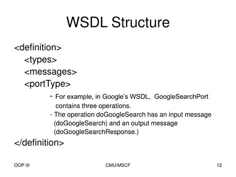 ppt web services description language powerpoint presentation free download id 5085243