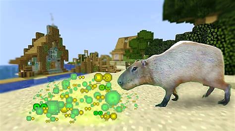 Capybara Playing Minecraft YouTube
