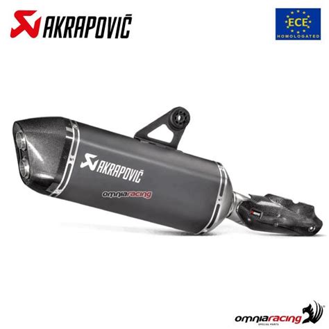 Akrapovic Exhaust Approved Titanium Black Slip On Bmw R1200gs
