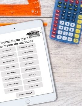 Hoja de Práctica Ejercicios Conversión de Unidades ESPAÑOL by Neuro