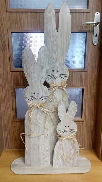 Easter Bunny Crafts DIY Wood Projects