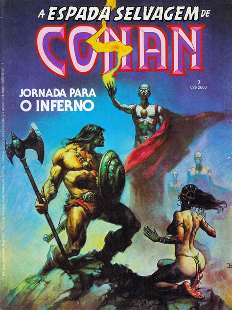 PR GIBIS Antigos A Espada Selvagem De Conan Nº 7 Maio 1985