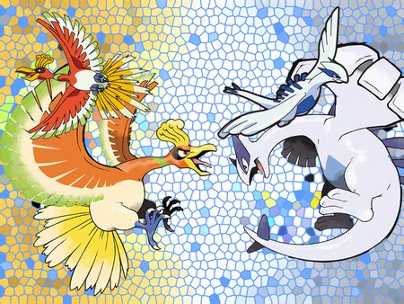 Ho Oh And Lugia Wallpaper