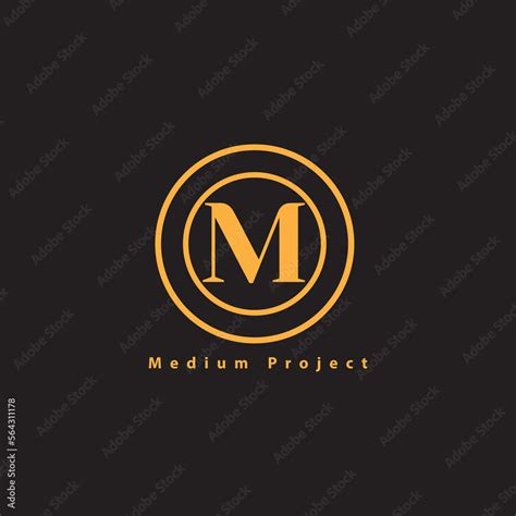 Vecteur Stock Colorful Letter Logo Creative Modern Letter M Logo