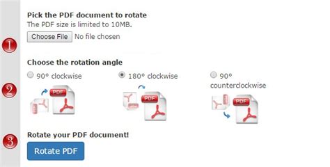 how to rotate pdf online to correct its position