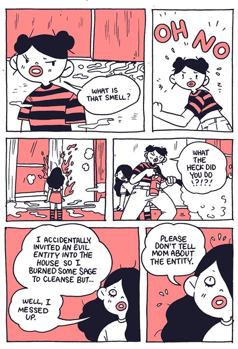Junebug S Seance Today S Comic By Benji Nate Comic Drawing Easy