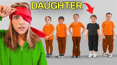 Mom Tries To Find Her Daughter Blindfolded Emotional YouTube