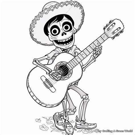 Coco Coloring Pages Free Printable