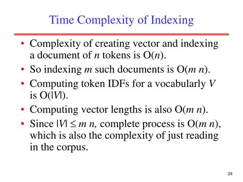 ppt basic tokenizing indexing and implementation of vector space retrieval by ray mooney