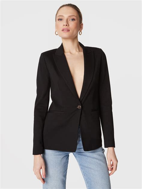 TWINSET Sakko 231TP2181 Schwarz Regular Fit Modivo De