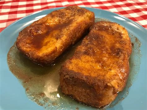 Torrijas En Freidora De Aire Sin Aceite Dos Rombos En La Cocina