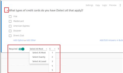 multiple choice select many questionpro