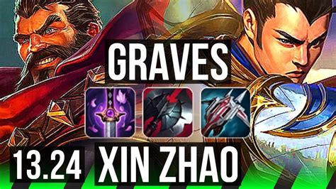 GRAVES Vs XIN ZHAO JNG 13 1 15 Rank 3 Graves Rank 7 Legendary