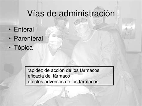 PPT Vías De Administración De Fármacos PowerPoint Presentation free