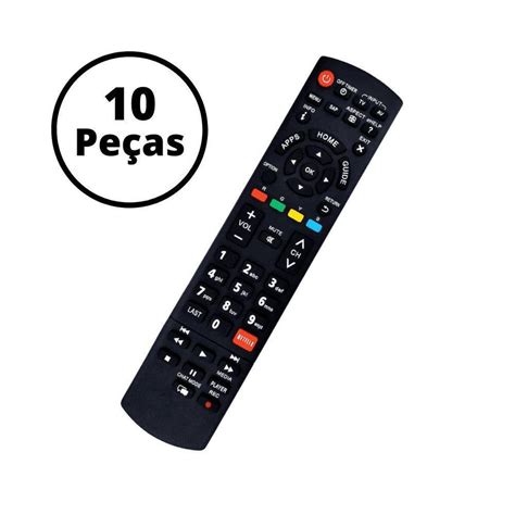 Controle Tv Panasonic Smart Viera Black Friday Pontofrio