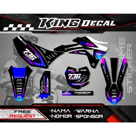 Jual DECAL KLX GORDON FULL BODY CUSTOME Shopee Indonesia