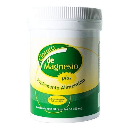 Cloruro De Magnesio En Capsulas 60 Cap De 650mg Vizana Nutrition