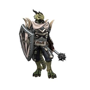 Dragonborn Male Made With Hero Forge
