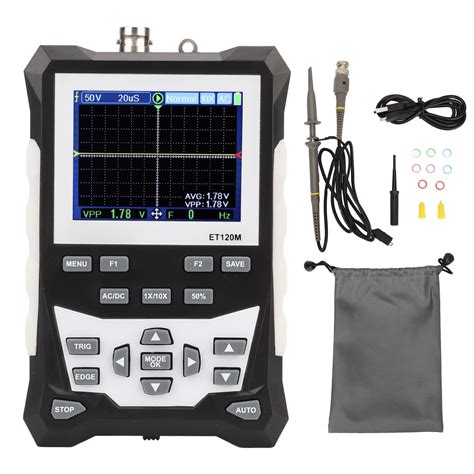 Pack Handheld Oscilloscope Mhz Waveform Bandwidth High Accuracy