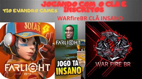 MELHOR BATTLE ROYALE FARLIGHT 84TA INSANOJOGANDO CLÃ WARfireBR E