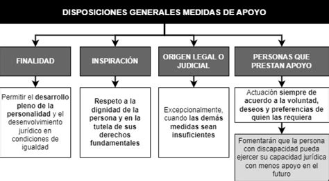 Esquema Sobre Las Disposiciones Generales De Las Diferentes Medidas De