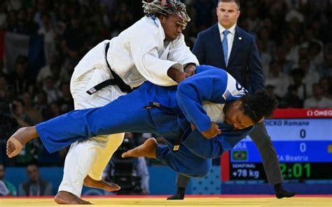 No judô Bia Souza conquista o primeiro Ouro do Brasil nos Jogos de Paris