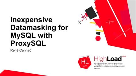 inexpensive datamasking for mysql with proxysql — data anonymization for developers rene