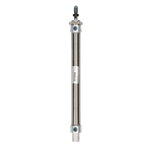 Mini Air Cylinder Stainless Steel Mini Pneumatic Air Cylinders 20mm