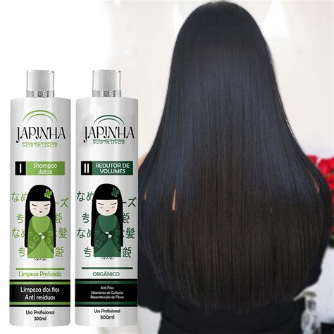 Progressiva Orgânica Sem Formol 1000ml Japinha Liso Extremo Faz a Boa