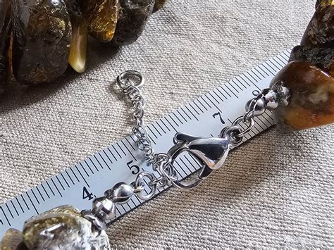 76 Gramm Massive Echte Bernsteinkette Naturbernstein Kette Kaufen Auf
