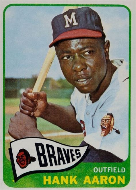 Hank Aaron Topps Base Price Guide Sports Card Investor