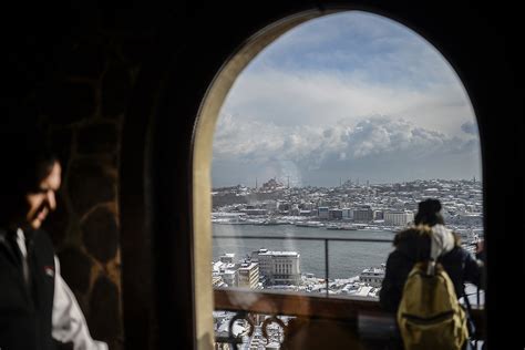 Turkey Istanbul Snow Storm Causes Travel Chaos But Leaves Beautiful