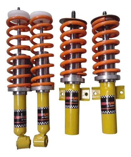 Kit Suspensão Rosca Molas Slim Gol G5 Parcelamento sem juros